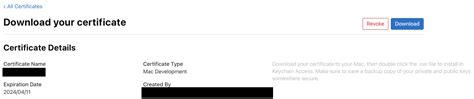 Ios What Happens If Apple Certificate Of Type Mac Development