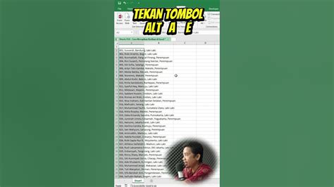cara merapikan ketikan di excel tutorialexcel excel