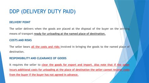 Incoterms 2020 Bussiness Import Export Pptx