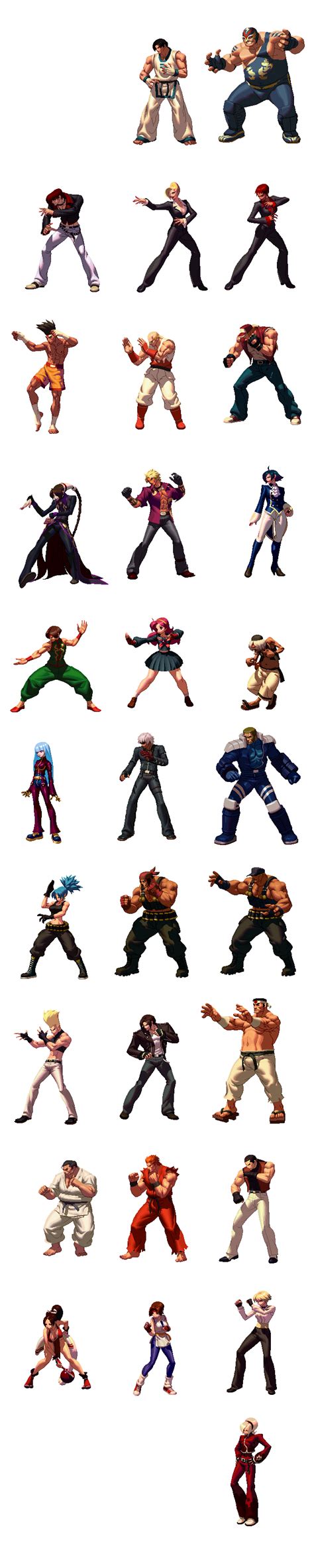 King Of Characters Street Fighter Art Pixel Art Characters King Of