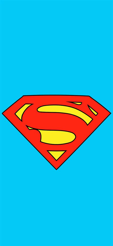 Blue Superman Logo Wallpaper