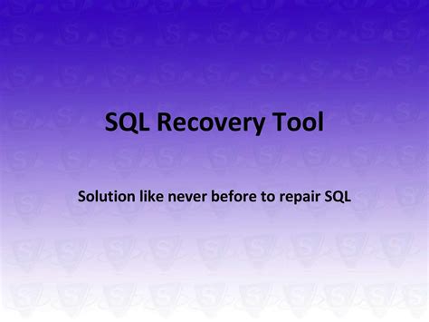 Calaméo Sql Server Data Recovery Software
