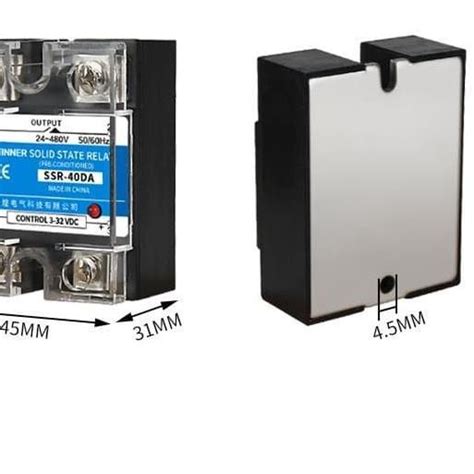 Jual Yuanhu Solid State Relay Ssr 25da 40da 60da 80da 40da Shopee Indonesia
