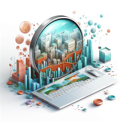 Premium Photo White Background Search Engine Optimization