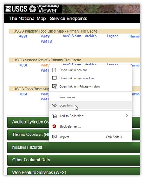 Example Connect To A Wms Server For National Map Layers