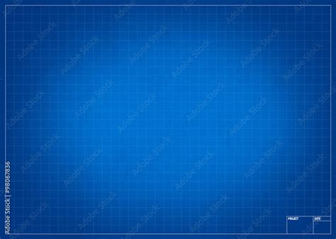 Empty Blueprint For Project Stock Illustration Adobe Stock