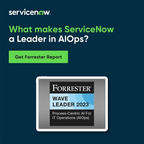 The Forrester Wave™ Aiops Servicenow Servicenow
