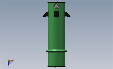 固定管板式换热器 Solidworks 2012 模型图纸下载 懒石网