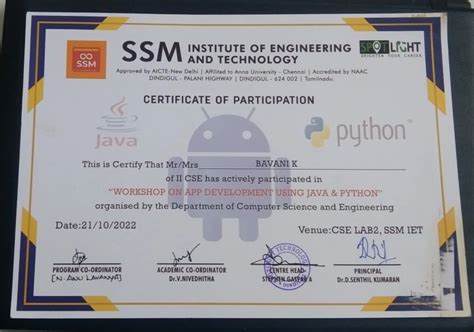 Workshop On Java And Python App Development Bavani Kannan Posted On The Topic Linkedin