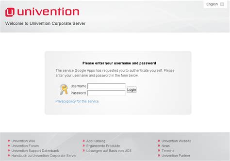 Saml Identity Provider Community Univention Help