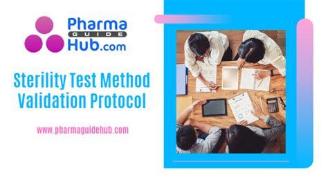 Download Sterility Test Method Validation Protocol PharmaGuideHub