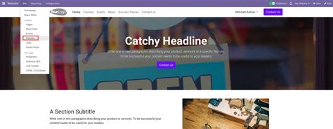 courses in odoo 16 website app odoo v16 community edition book