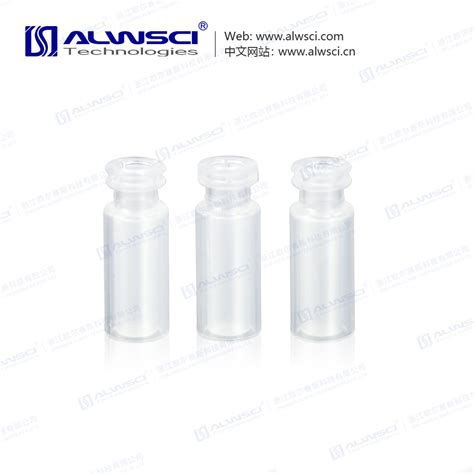 Ml Mm X Mm PP Snap Top Vial With Ml Micro Insert For Lab HPLC Vial And Ml ND Vial