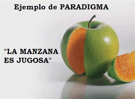 Ejemplos De Paradigmas
