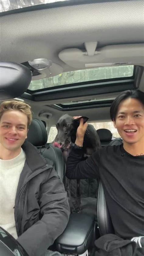竹田純さんのインスタグラム動画 竹田純instagram「ドライブ中に失礼いたしました🙇‍♂️ Kristijonasbudelis