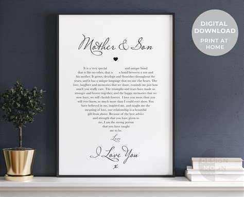 Mother And Son Love Poems