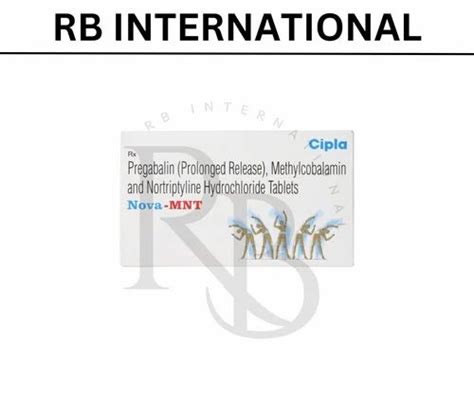 Nova Mnt Tablets At ₹ 2100 Box Pregabalin Nortriptyline And Methylcobalamin Tablet In Nagpur