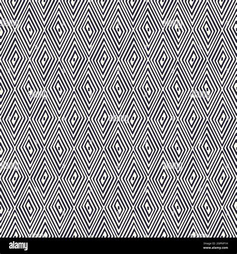 Rhombus Monochrome Pattern Stock Vector Image And Art Alamy