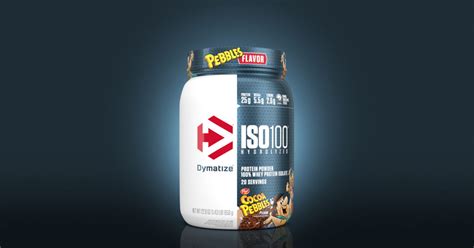 Iso100 Cocoa Pebbles Dymatize México