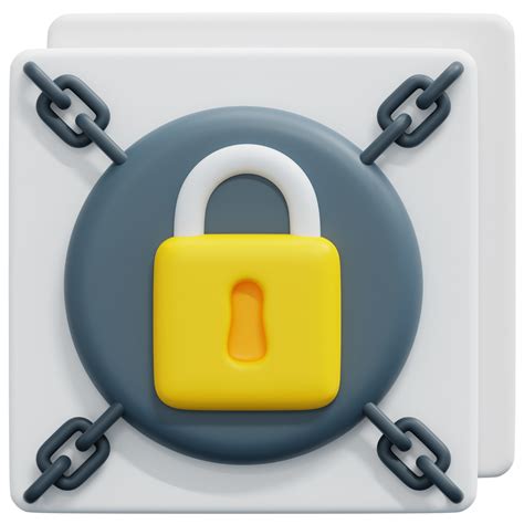 Document D Render Icon Illustration PNG