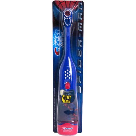 Crest Spinbrush Electric Toothbrush Spider Man Stuffing Foodtown