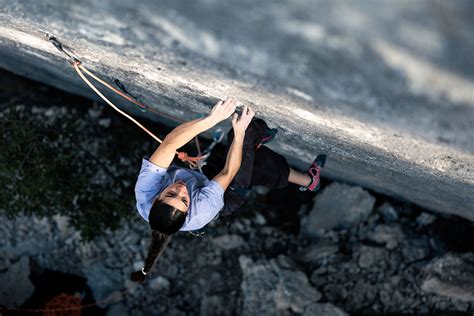 Brooke Raboutou First Woman To Climb 9b With Excalibur At Arco