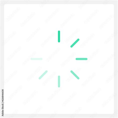 Circular Preloader Ui Element Template Editable Isolated Vector Dashboard Component Flat User