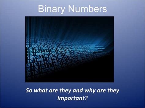 Binary Number System Ppt