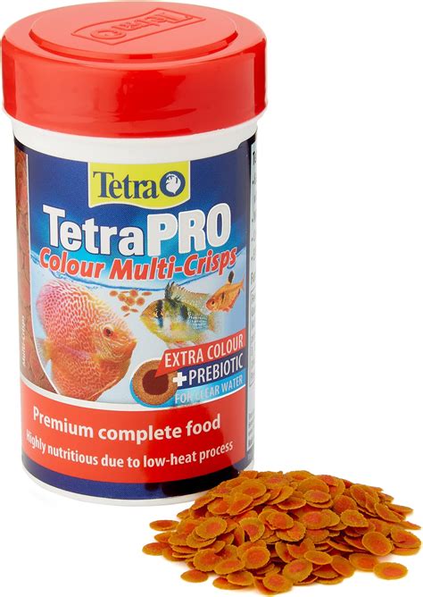 Tetra PRO Colour Multi-Crisps Premium complete food - 20g/100ml ...