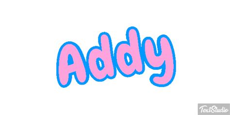 Addy Name Animated  Logo Designs