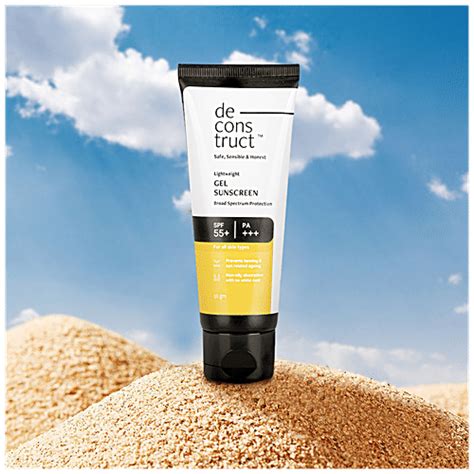 Buy Deconstruct Lightweight Gel Sunscreen Broad Spectrum Spf 55 Pa