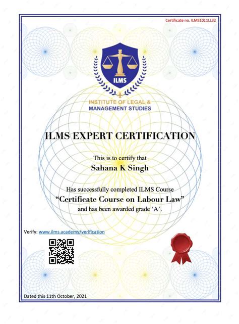 Certificate Course In Prevention Of Sexual Harassment POSH At Workplace ILMS Academy