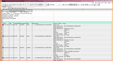 Audit Template Excel
