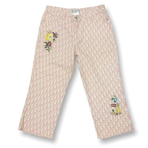 Authentic Dior Monogram Womens Trousers Size 10 Depop