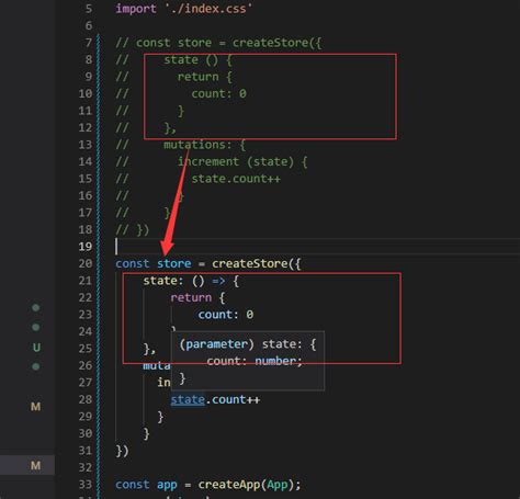 Createstroe Cant Get The Correct Type If Use The Way Of Vuexs Docs