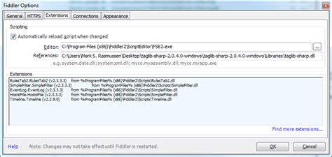Using Fiddler To Automatically Download Streamed Mp3s Mark S Rasmussen