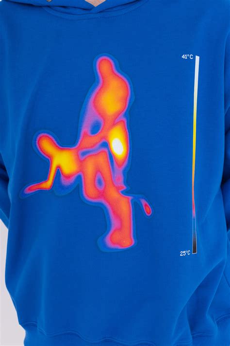 Chaos Thermal Sex Hoodie Blue