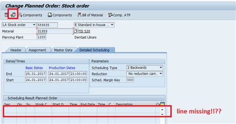 Solved Issue With Scheduling Planned Order Sap Community