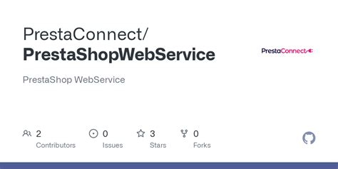 Github Prestaconnectprestashopwebservice Prestashop Webservice