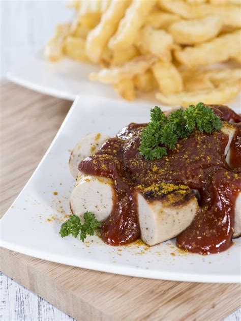 German Currywurst Stock Image Image Of Closeup Fast 33637541