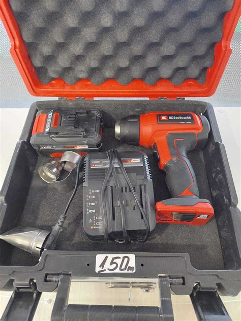 Пистолет за горещ въздух на батерия Einhell Te Ha 18 Li гр София Красно село • Olx Bg