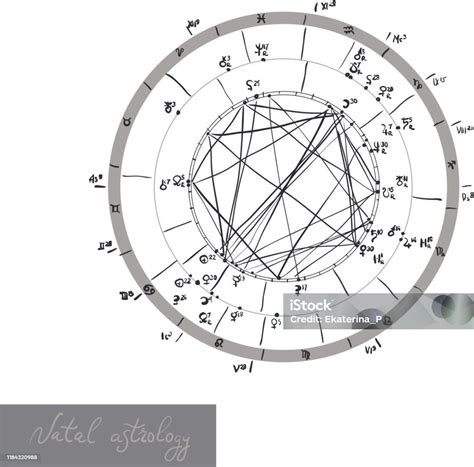 별자리 별자리 산나해 점성술 천체지도 코스모그램 비타스피어 라디 흰색 검은 색 손으로 그린 서예 벡터 점성술에 대한 스톡 벡터