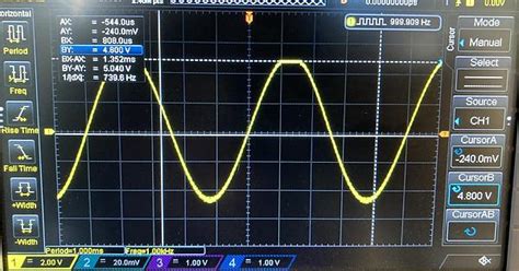 Sin Wave 1khz 5vpp Fed To Op Amp Buffer Album On Imgur