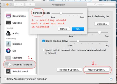 Trackpad Horizontal Scrolling Not Working In Macos Calendar App Ask Different
