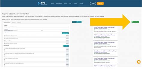Google Responsive Ads Generator Preview Tool Google Ads Campaign Preview Tool PPC Ad Editor