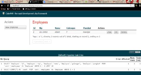 Figure 3 From Performance Analysis Framework Codeigniter And Cakephp In Website Creation