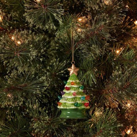Ceramic Christmas Tree With Ornaments At Thomas Warrick Blog