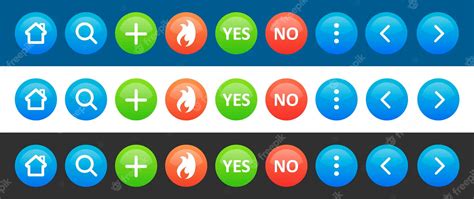 Premium Vector Set Of Web Icons For Mobile Application