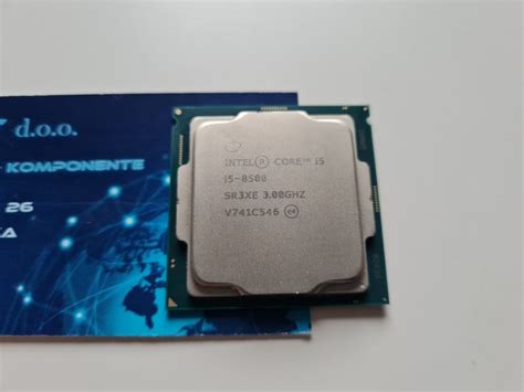 Intel Core i5 8500, 6 x 3.00 GHz, Socket 1151 V2 - Račun / R1 / Jamstv