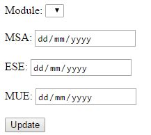 Retrieve Date And Droplist Data From Database Using Php Stack Overflow
